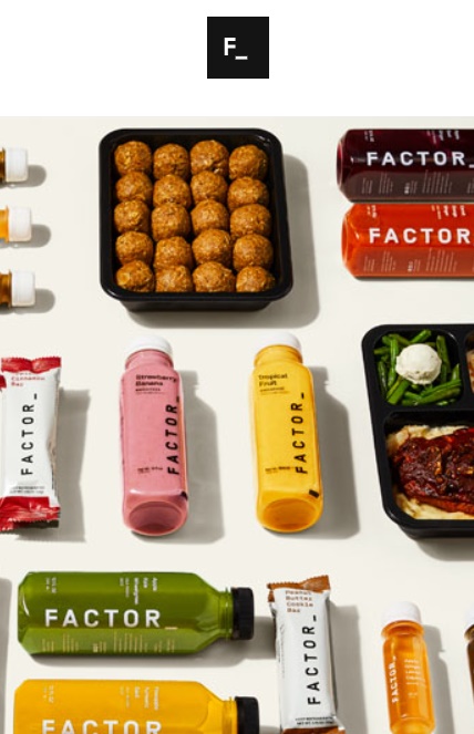 FACTOR MEALS : The perfect solution