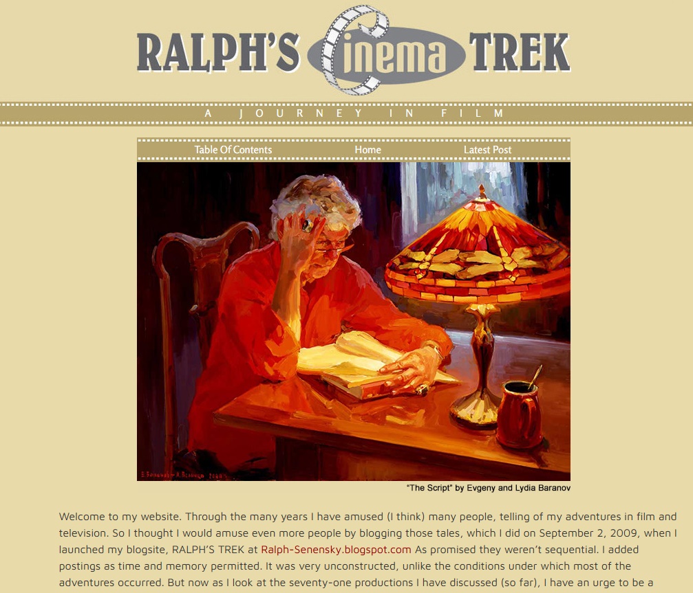 TV CONFIDENTIAL Show No. 714.1: Remembering Ralph Senensky is now available for listening on ...